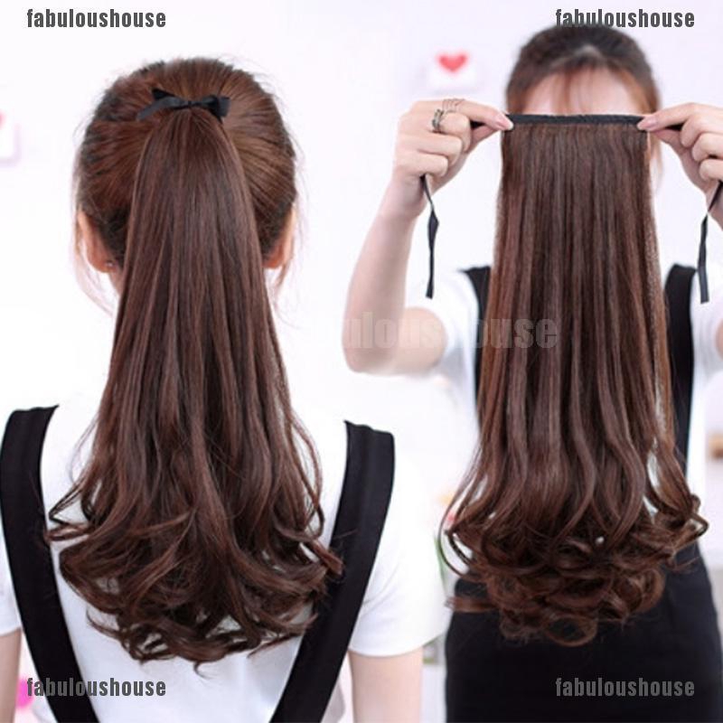 fhth วิกผมหางม้าแบบยาว - fabuloushouse.th - ThaiPick