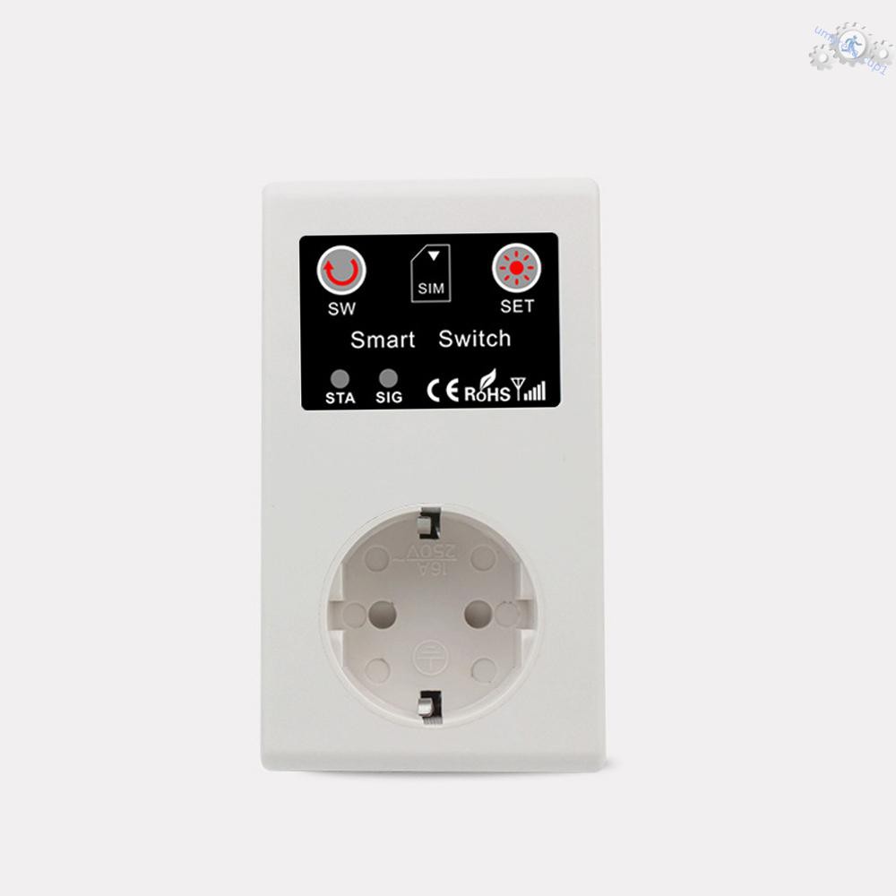 GSM Intelligent Power Socket Call SMS APP Remote Control Switch Pump ...