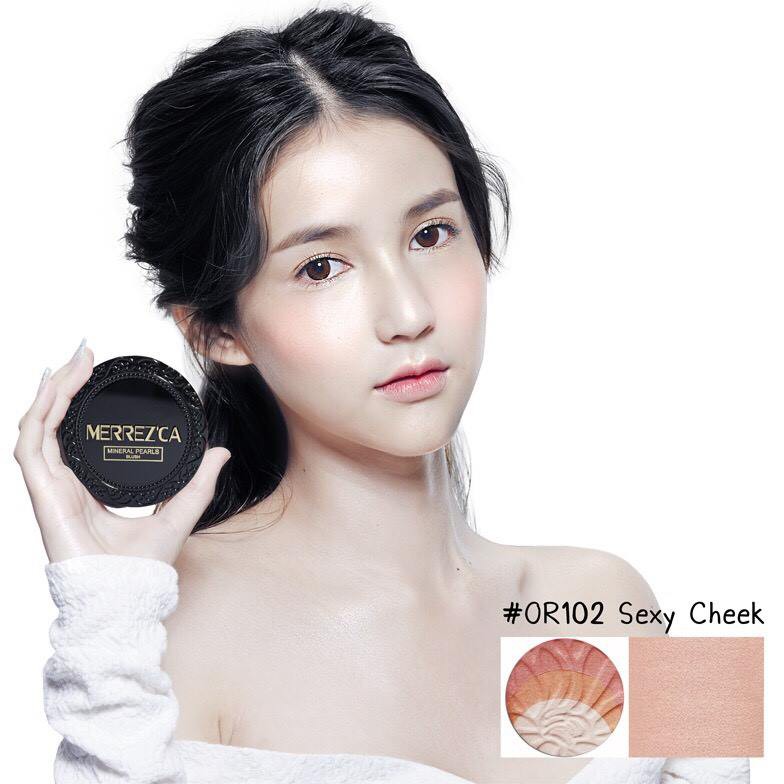 Merrezca Mineral Pearls Blush บรัช เมอร์เรซก้า - beautyhealthshop ...