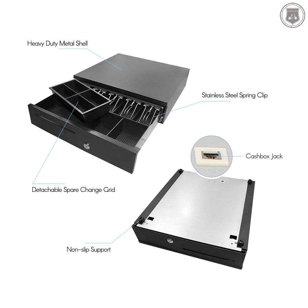 [ready stock] POS Cash Register Drawers Cashbox Five-Grid Three-Gear ...