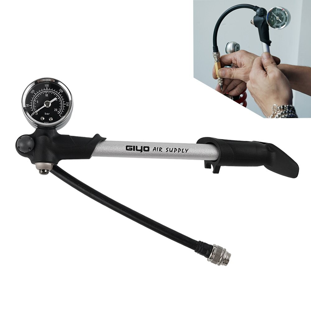 300 PSI Air Shock ปั๊ม100XkPa ส้อมโช้คอัพลอยตัวสำหรับ ATV UTV รถ ...