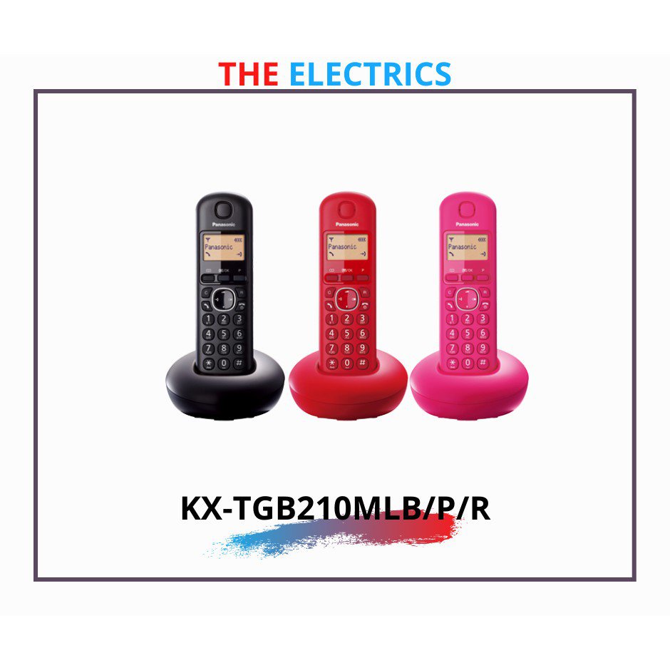 2021PANASONIC SINGLE DIGITAL CORDLESS PHONE KX-TGB210ML KX-TGB210MLB KX-TGB210MLW2022 yiFr ...