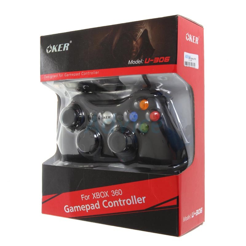 OKER U-306 Xbox 360 Gamepad Controller (จอยเกมมิ่ง) (สำหรับ PC/Xbox ...