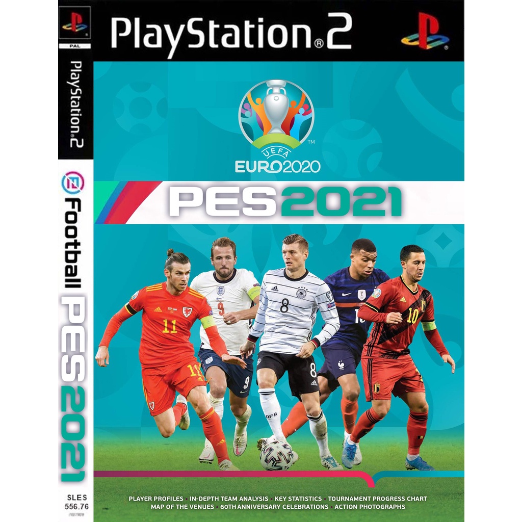 แผ่นเกมส์ EURO 2020 ( PES 2021 ) PS2 Playstation2 คุณภาพสูง ราคาถูก ...