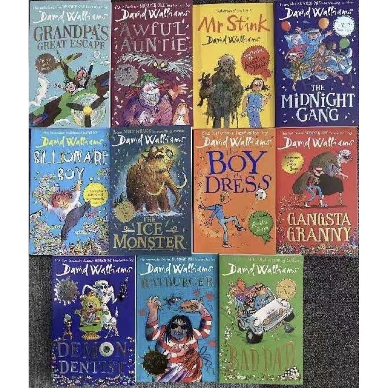The world of David Walliams Chapter Books 11 Books Set - kidsbookcm ...