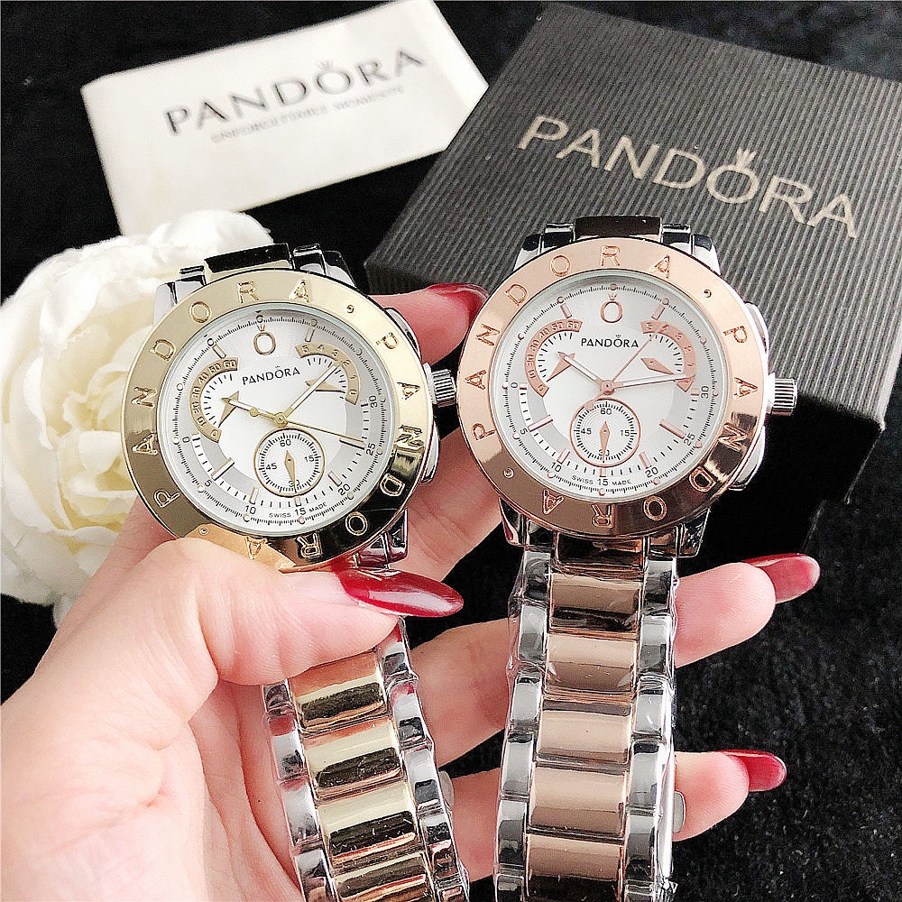 นาฬิกาประดับสุภาพสตรี นาฬิกา Pandora Women bradshaw นาฬิกาโครโนกราฟ ...