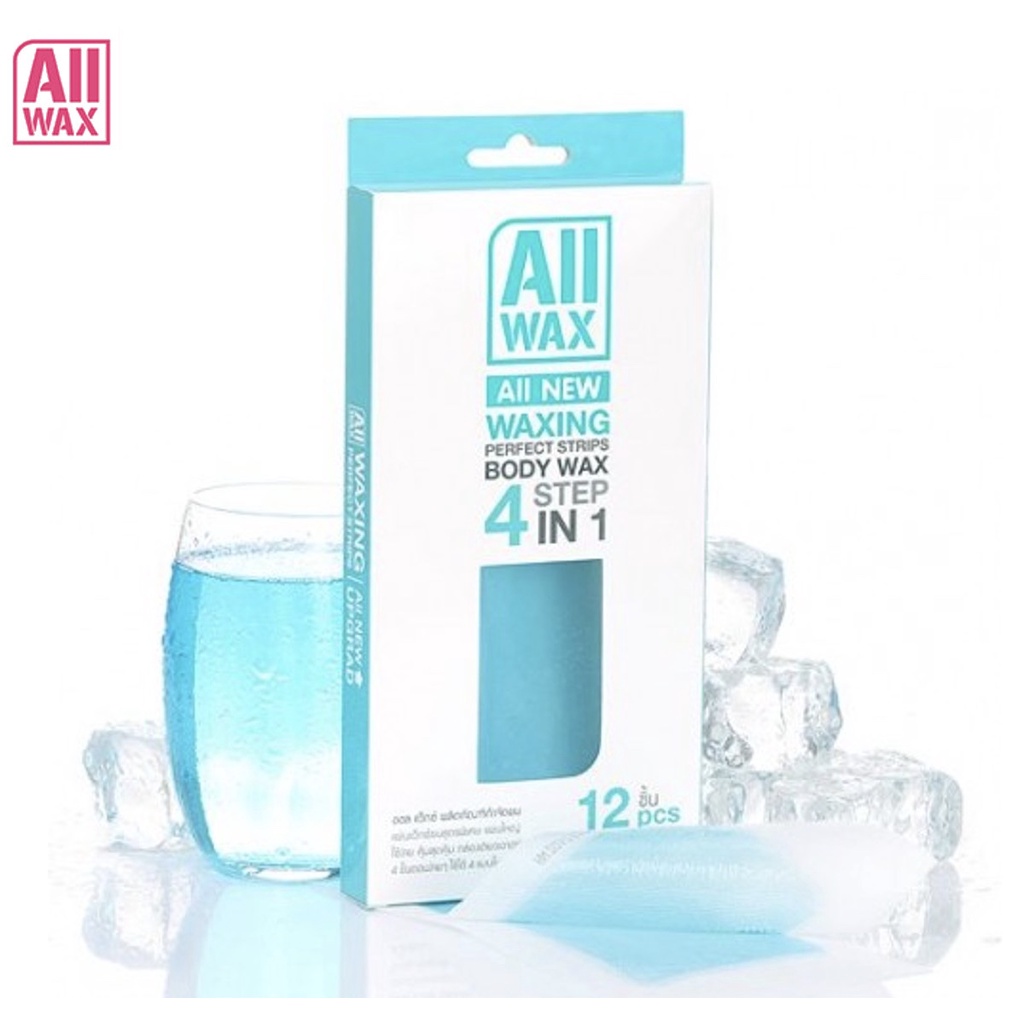 ออลแว๊ก All Wax ออล แว๊กซ์ แวกซ์ แว๊ก กำจัดขนแบบแผ่น อุปกรณ์ กำจัดขน ...