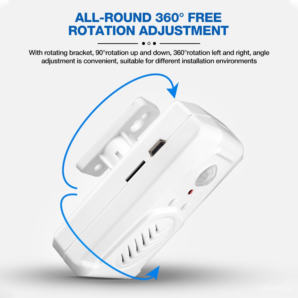 Waytronic เสียงลำโพงไร้สาย PIR Motion Sensor เปิดใช้งานผู้เล่นเสียง ...