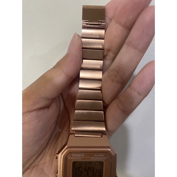 นาฬิกา Casio รุ่น B650 สีpink gold (แท้มือ2 ใช้งานน้อย) - chom2242 ...