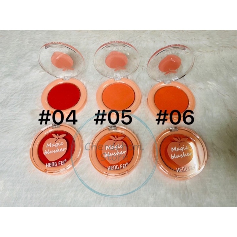Magic Blusher บลัชออน โทนส้มพีช เนื้อฝุ่น - cherdchom_store - ThaiPick