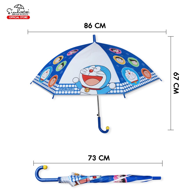 Sienhuatai Doraemon Umbrella ร่มพลาสติก EVA ลายโดเรม่อน Doraemon 22 ...