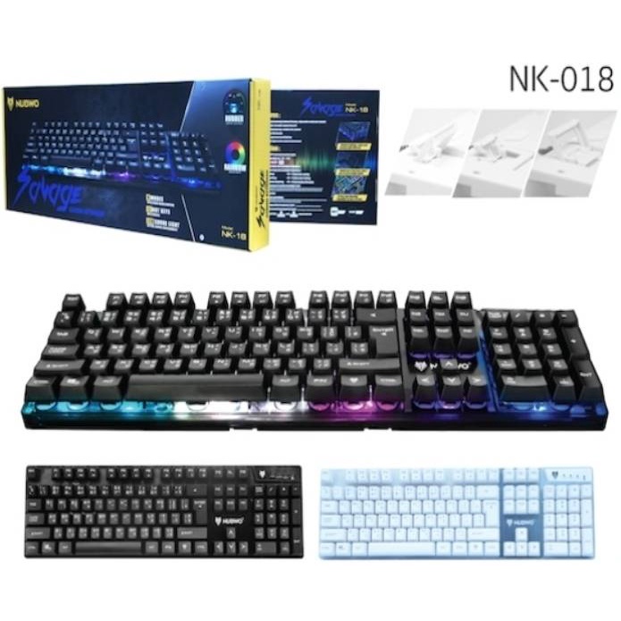 Nubwo คีย์บอร์ดเกมมิ่ง 9 โหมดไฟ Savage Gaming Keyboard NK-18 สินค้าของ ...
