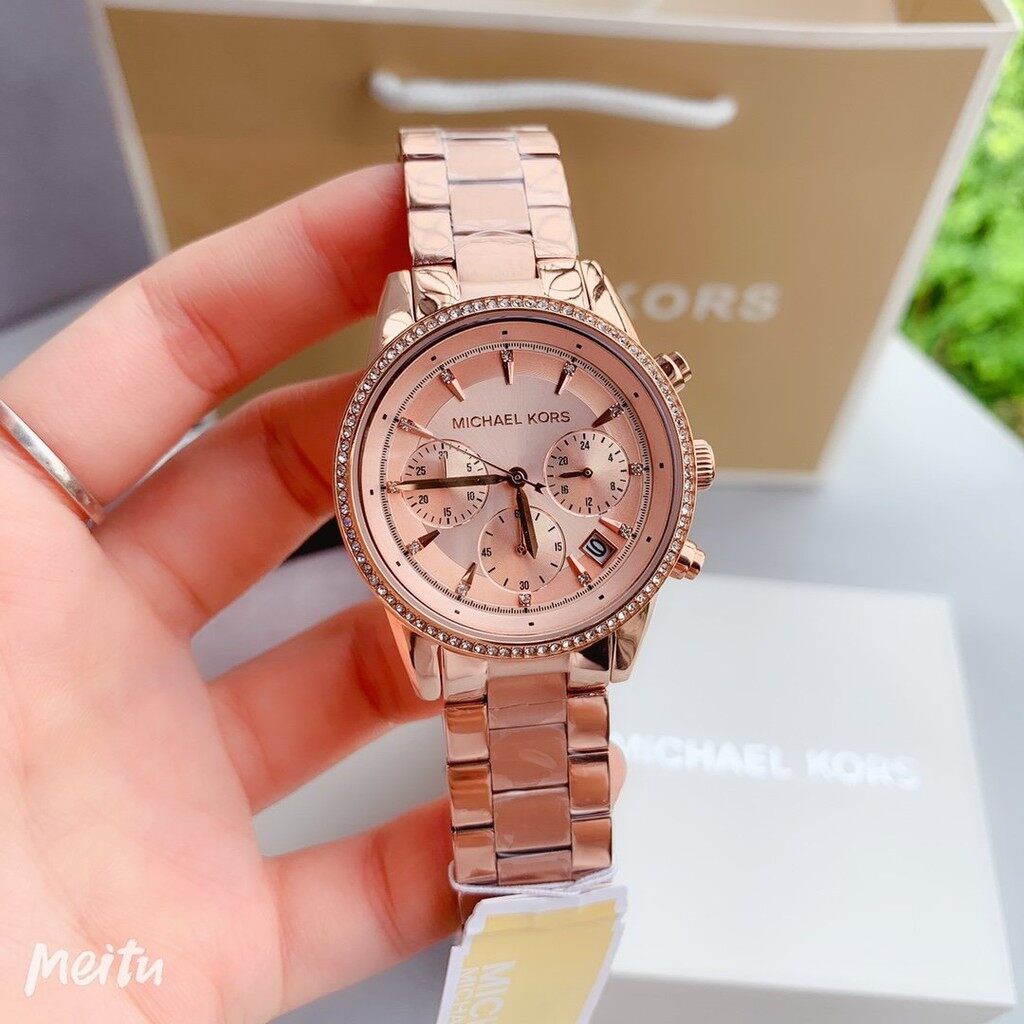 SALEMichael Kors ของแท้100 MK6357 MK6307 - 37 mm นาฬิกาแบรนด์เนมMK ...