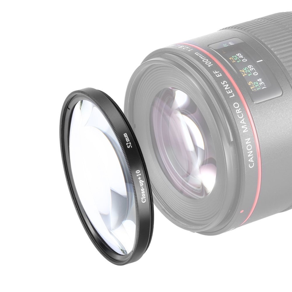 JUST NOW High Profession Close Up Macro Lens Kit (1 2 4 10) Diopter ...