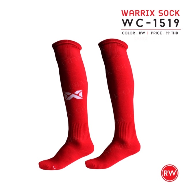 ถุงเท้าฟุตบอล WARRIX (ลิขสิทธ์แท้) ถุงเท้าฟุตซอล ถุงเท้าบอล Football Sock - champsportphuket ...