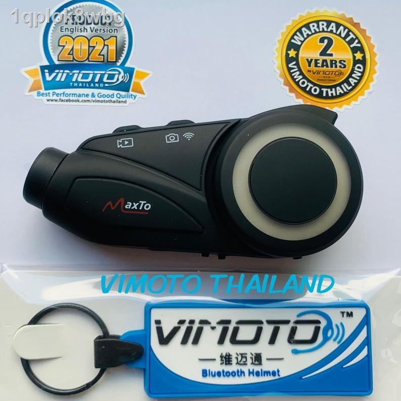 อุปกรณ์ของขวัญ☊บลูทูธติดหมวกกันน็อคมีกล้อง Maxto รุ่น M3 สินค้ารับประกัน 2 ปี By Vimoto Thailand ...