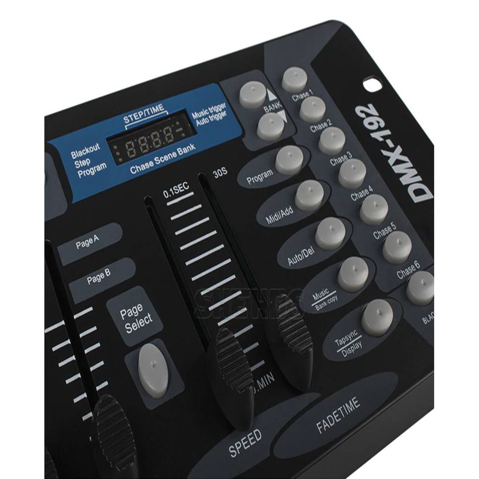 **พร้อมส่ง**บอร์ดควบคุมไฟเวที 192 DMX Controller DJ Equipment DMX 512 ...