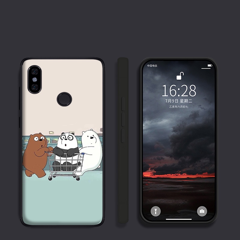 Xiaomi Mi F1 Mix 2S MAX 3 Redmi Note 8 8T 9 Soft Case B41 funny We Bare ...