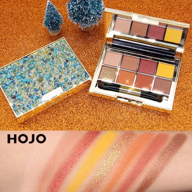 ┇8024(ใหม่/ของแท้) hojo novo 3 Colors Eyeshadow Palette อายแชโดว์หิน ...