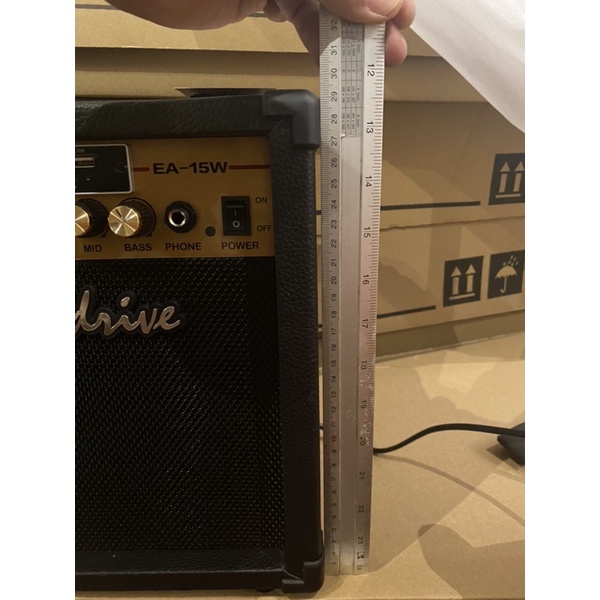 ตู้แอมป์ Amp กีต้าร์ไฟฟ้า กีต้าร์โปร่งไฟฟ้า Overdrive EA-15W - milk ...