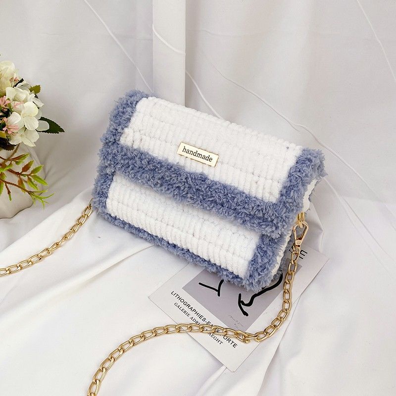 ถุงของขวัญกำมะหยี่น้ำแข็งทอกระเป๋าMessengerหญิงinsใหม่น้ำแพคเกจวัสดุ ...