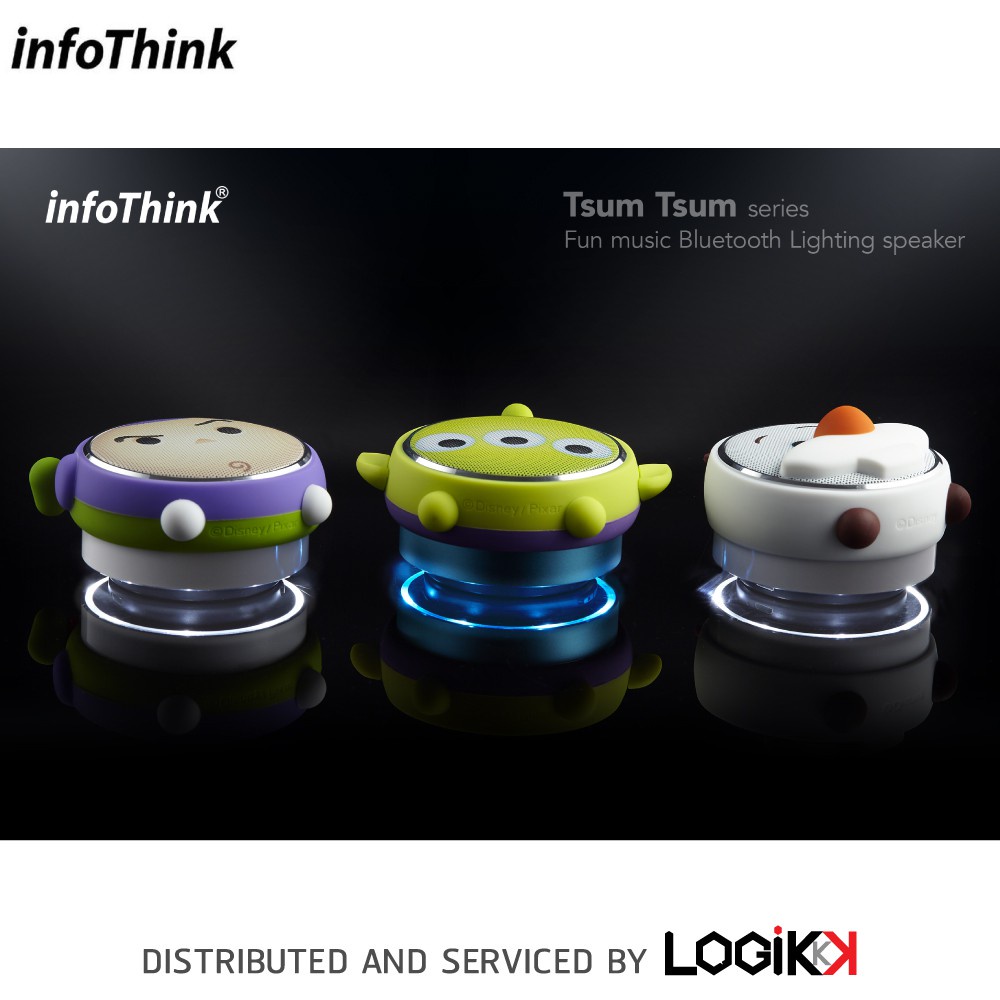 INFOTHINK Bluetooth Speaker ลำโพงบลูทูธ เสียงดังไม่แตก OLAF ลิขสิทธิ์ ...