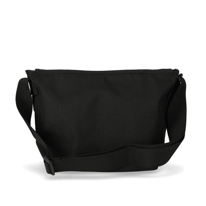 Manhattan Portage RED LABEL Nylon Messenger Bag JR MD - Black (1606-JR ...