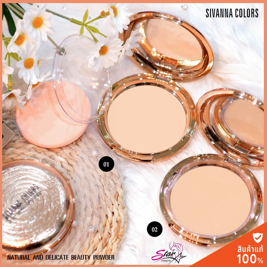 Sivanna Colors Natural And Delicate Beauty Powder HF689 - ymkfwuu0gv ...