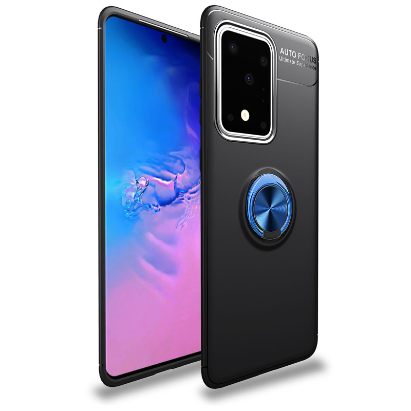 Soft Case Samsung Galaxy S21 S20 Ultra FE Silicone Cover Finger ring Car Mount Magnet holder ...