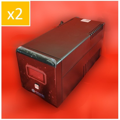 เครื่องสำรองไฟฟ้า UPS Metartec NANO1000 ขนาด 1000VA/700W Pure sine wave ...