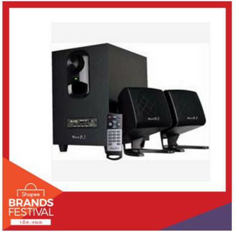 Microlab M-108BT 2.1 Bluetooth Black Speaker remote - computer.dd ...