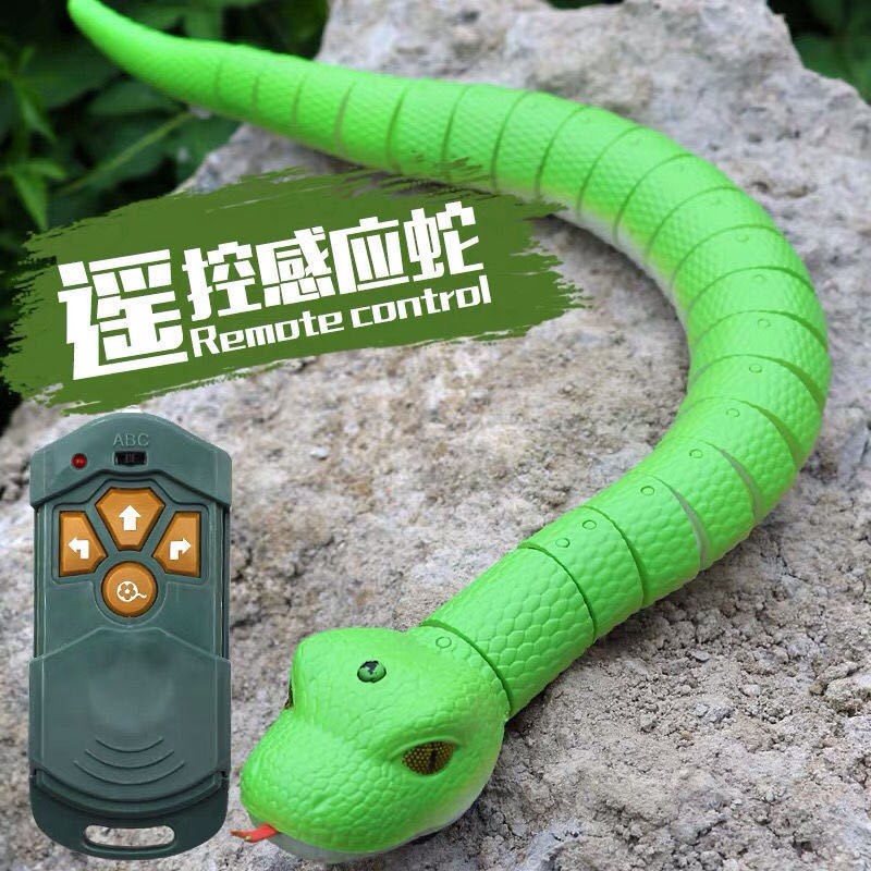 Remote Control Toy Anti-Real Snake Rechargeable Electric Trick ...