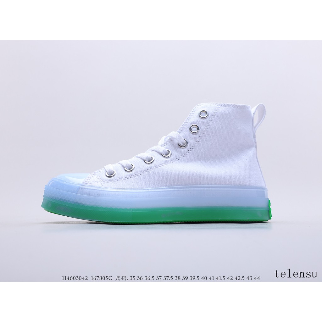 Converse Chuck Taylor All Star Cx Jelly รองเท้าผ้าใบลําลองสีโปร่งใส ...