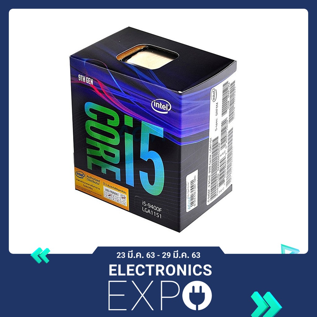 CPU (ซีพียู) INTEL 1151 CORE I5-9400F 2.90 GHz รับประกัน 3 - y | Shopee Thailand