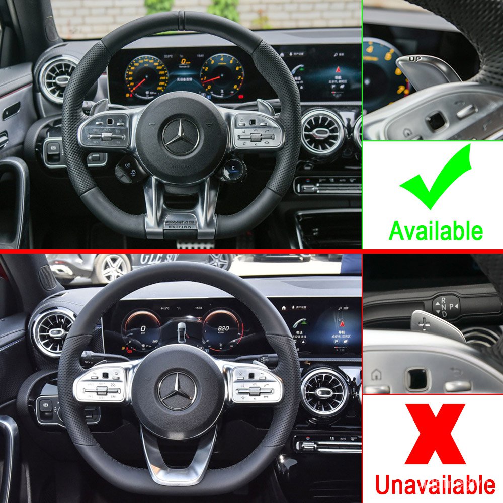 Paddle Shift For Mercedes-Benz A Class AMG A35 A45 C63 C43 SL63 CLA45 ...