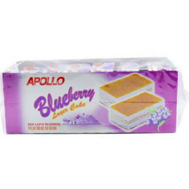 รส บลูเบอรี่ Apollo blueberry layer cake - thirtyonemart - ThaiPick