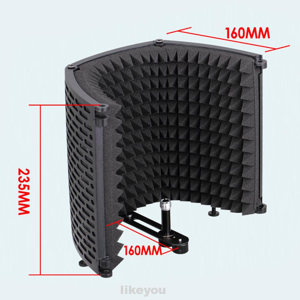 ABS Noise Reduction Adjustable Angle Live Broadcast Sound Absorbing ...