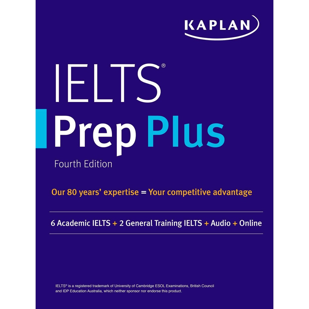 IELTS Prep Plus : With Website (Kaplan Ielts) (4th) | Shopee Thailand