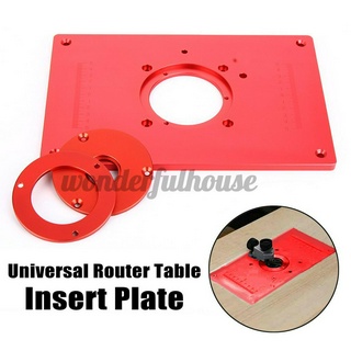Universal Router Table Insert Plate For Woodworking Engraving Machine ...