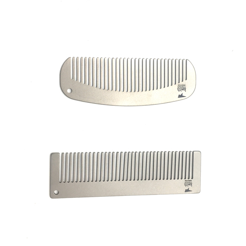 Pure Titanium Outdoor Hair Comb Anti-static Travel Comb nR3k | Shopee ...