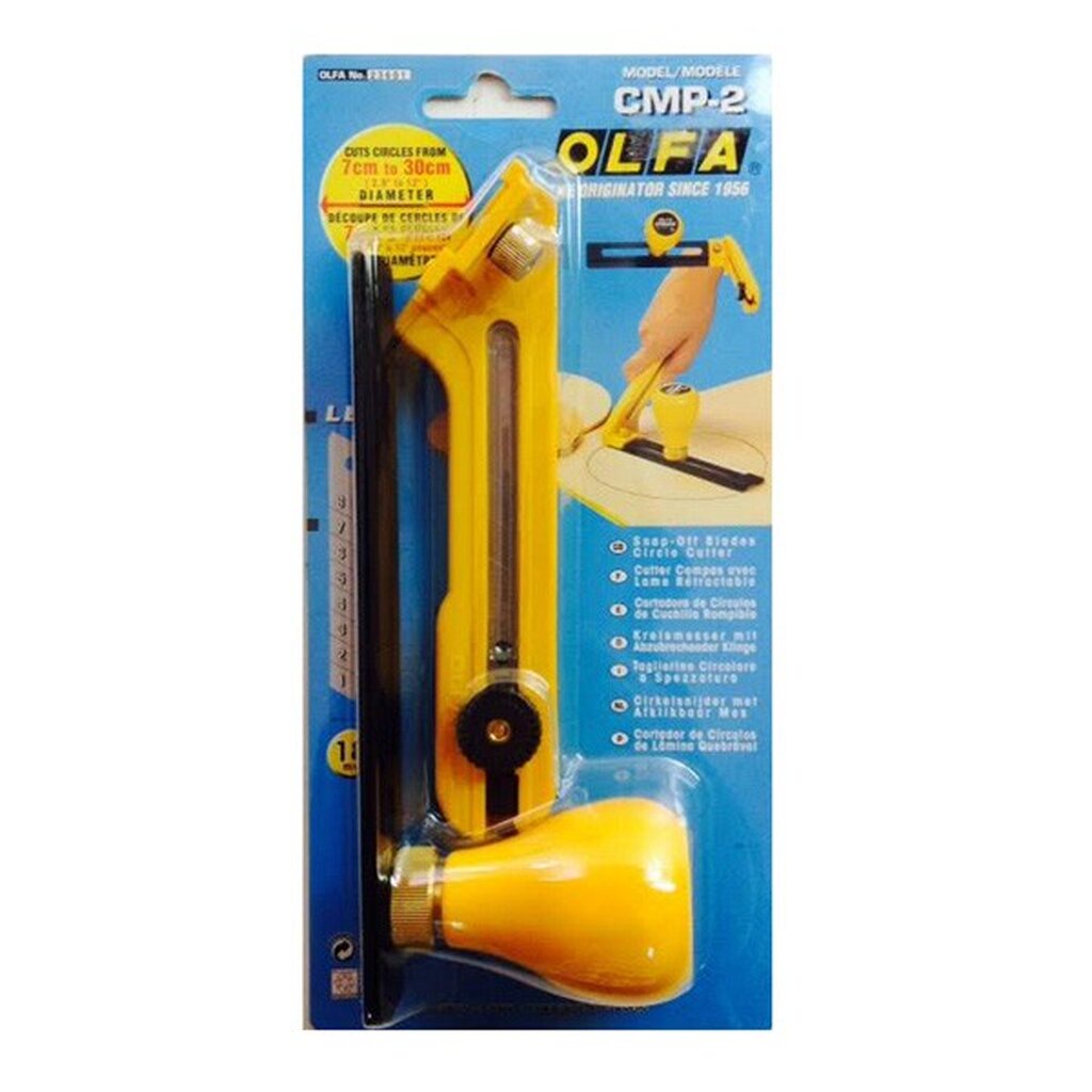 คัตเตอร์ตัดวงกลม สำหรับงานอะคริลิค แผ่นพลาสวู๊ด OLFA CMP-2 - advance_pro_media - ThaiPick