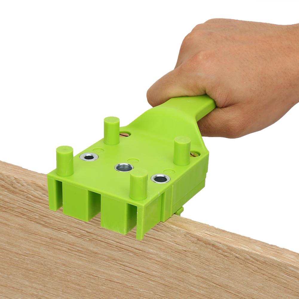 Plastic Hand-held Wood Punch Woodworking Locator Board Hole Locator ...