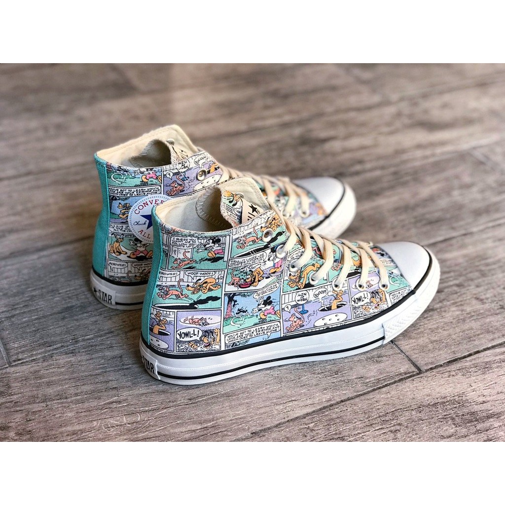 ใหม่ Converse All Star Mickey Mouse โตเกียวรองเท้าผ้าใบ จำกัด Unisex ...