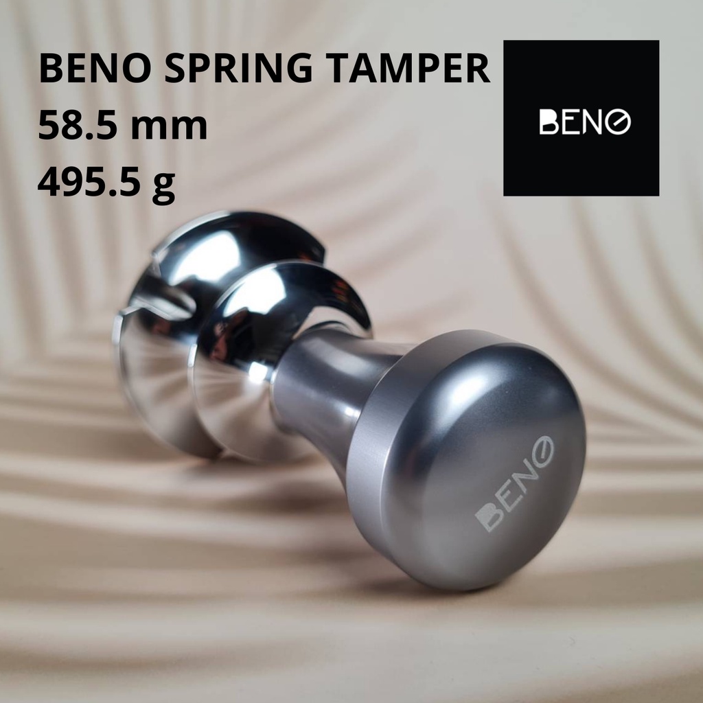 BENO Spring Tamper เเทมเปอร์ที่กดกาแฟแบบสปริง ขนาด 51 53 58 ม ปรับความ ...