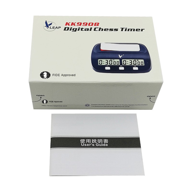 นาฬิกาจับเวลาหมากรุกแบบดิจิตอล KK9908 FzXg - esfon22rv_ - ThaiPick