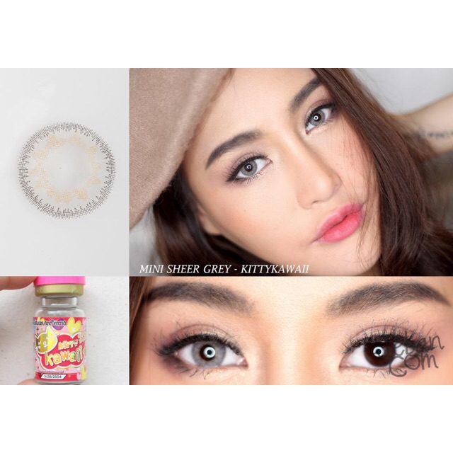 Mini Sheer Gray (kittykawaii) | Shopee Thailand