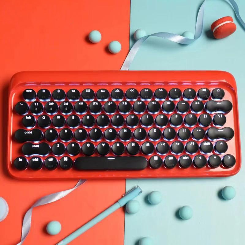 Mi home] คีย์บอร์ดบลูทูธไร้สาย Xiaomi lofree Dot สีเขียว Bluetooth ...