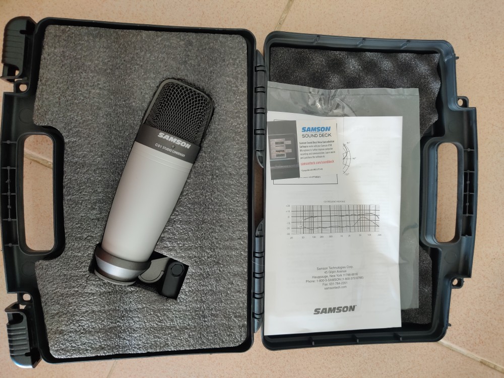 Samson C01 Condenser Microphone ไมโครโฟน | Shopee Thailand