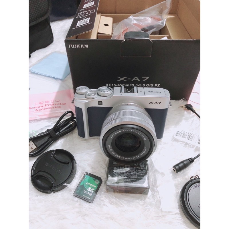 Fuji xa7 สีน้ำเงิน Navy Blue Bleu Marin สีสวย สีหายาก สวยๆๆไปเลยค้า สุด ...