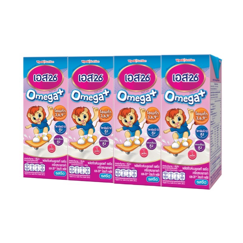 ส่งฟรี S-26 Omega Plus UHT Formula 3 เอส-26 โอเมก้า พลัส ยูเอชที สูตร 3 ...